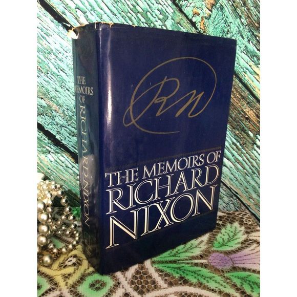 Vintage | Accents | Vintage 978 The Memoirs Of Richard Nixon Large ...